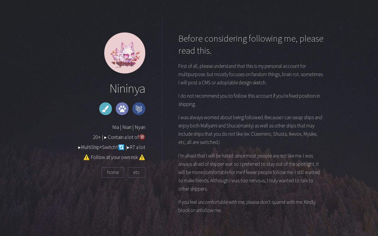 Nininia's Info
